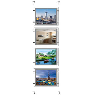 Real Estate Window Displays | Estate Agent Supplies | LED Displays